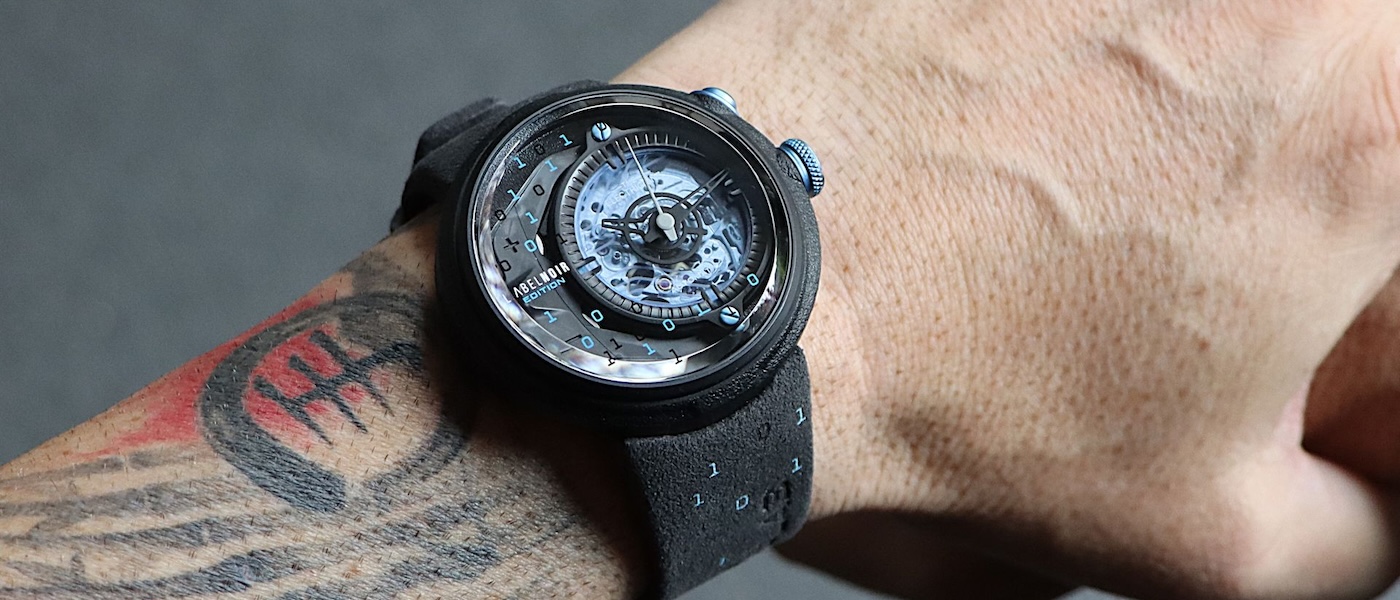 散发科技未来感的机械腕表：The Electricianz推出Meca Line Label Noir特别版腕表